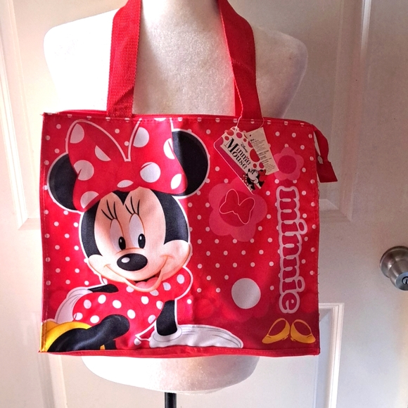 Disney | Bags | Nwt Disney Minnie Mouse Canvas Tote | Poshmark